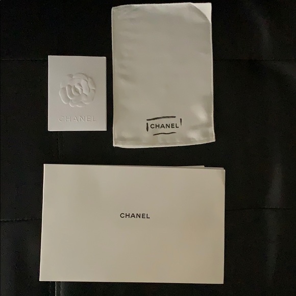 CHANEL | Bags | Chanel Receipt Holder And Velvet Protective Cloth ...